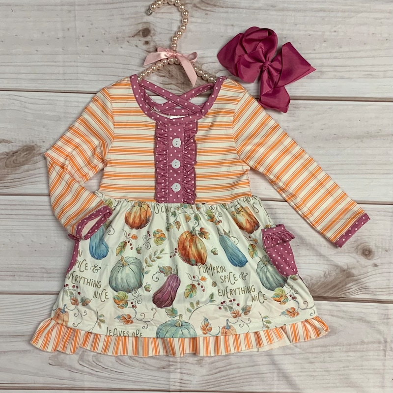 Fall Toddler Dress - Etsy