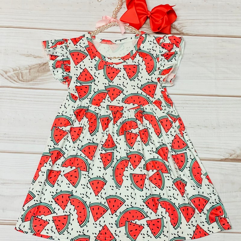 Watermelon Dress - Etsy