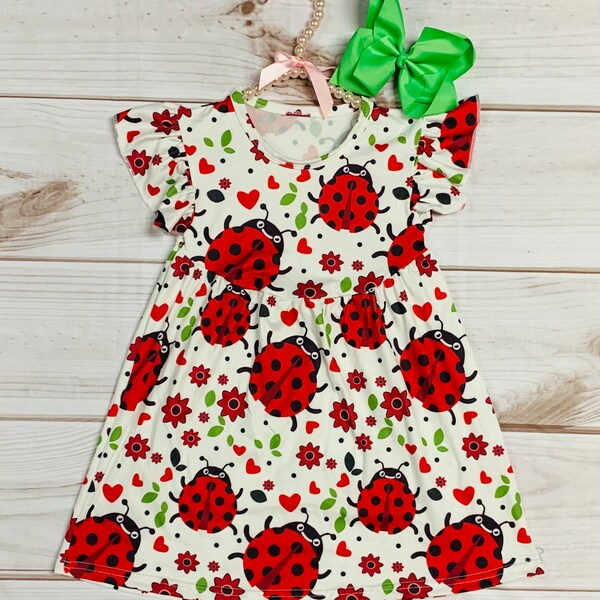 Ladybug Dress - Etsy Canada