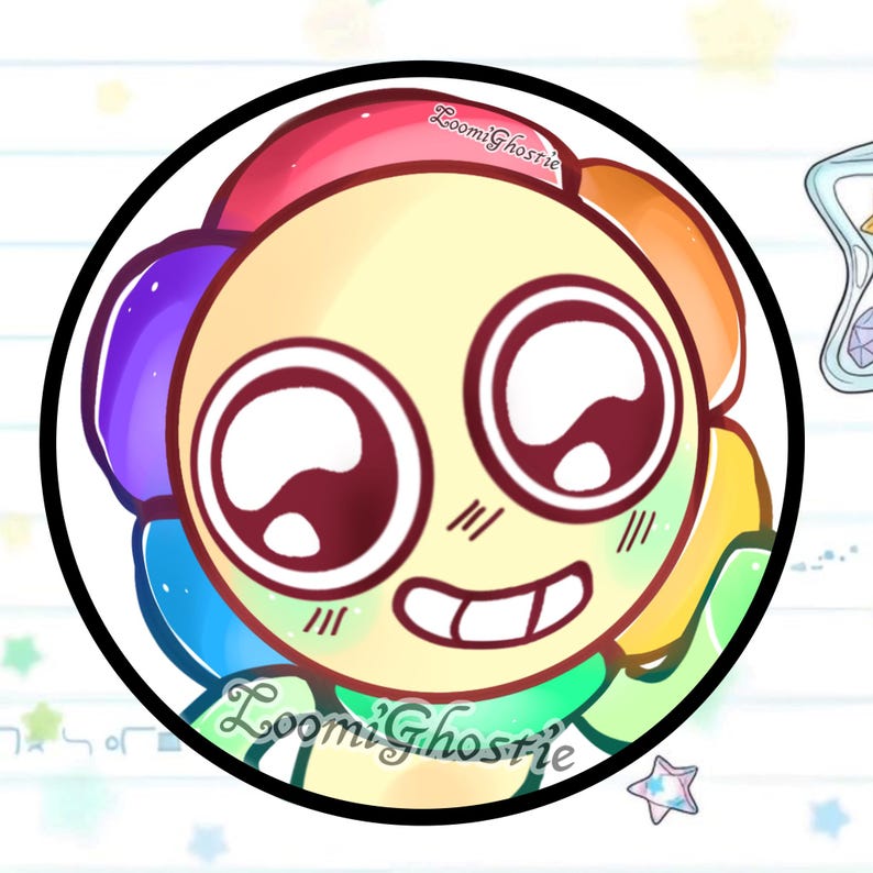 DANDY WORLD Toons Inspired Pins,buttons, Dandy, Astro, Cosmo, Sprout ...