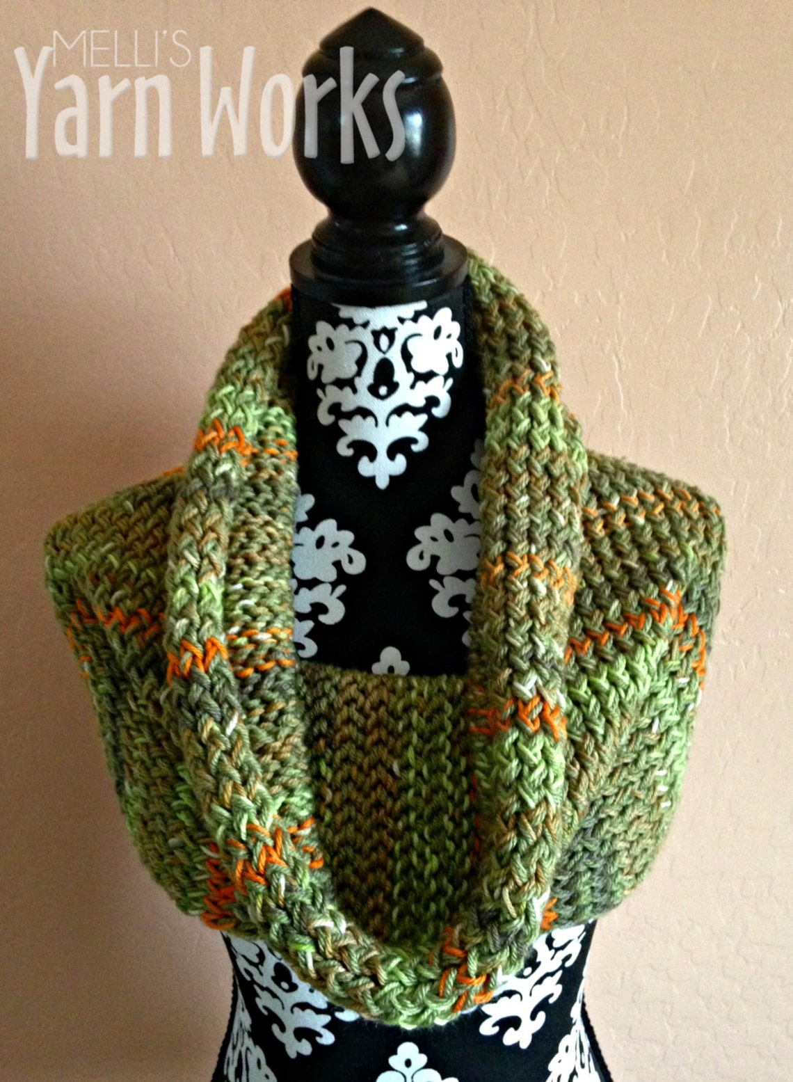 Outlander Inspired Cowl/shoulder Shawl Loom Knit Pattern - Etsy