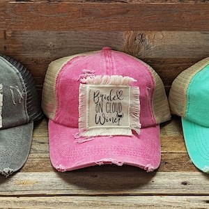 Matching Friend Trucker Caps, Birthday Party Trucker Hats, Girl's Trip ...