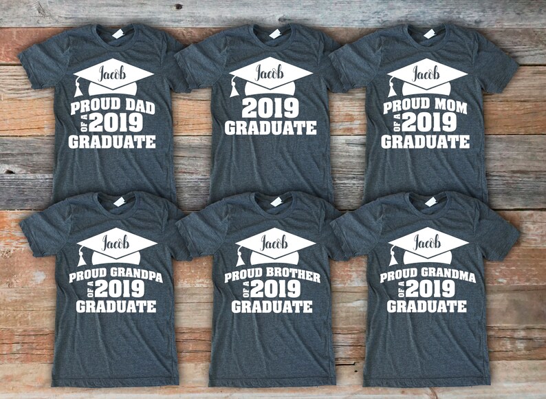 Graduation Shirts for Family Family Graduation Shirts Proud - Etsy