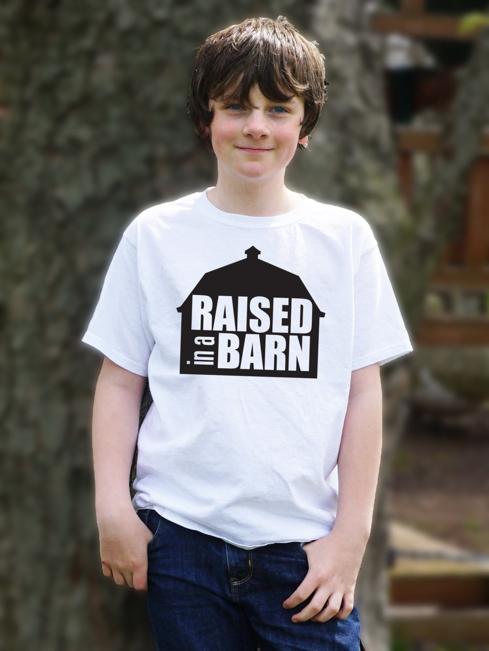 Raised in a Barn Shirt Farmer Tshirt Funny Farm Shirts Farm - Etsy