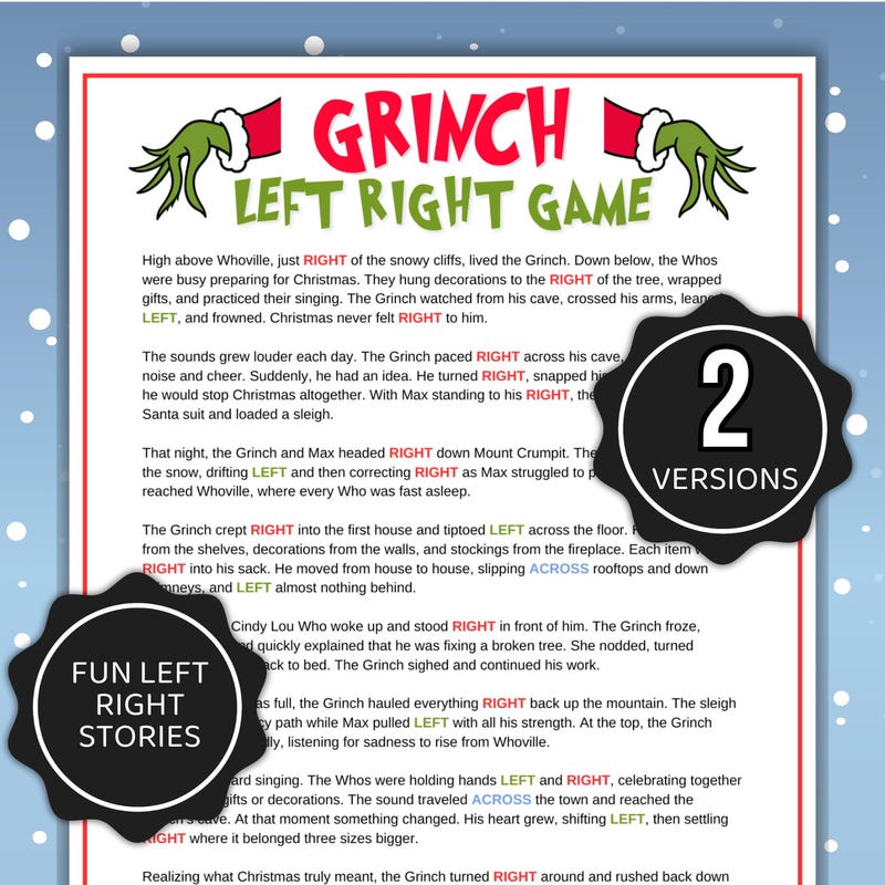 Grinch Pass the Grinch - Etsy Canada