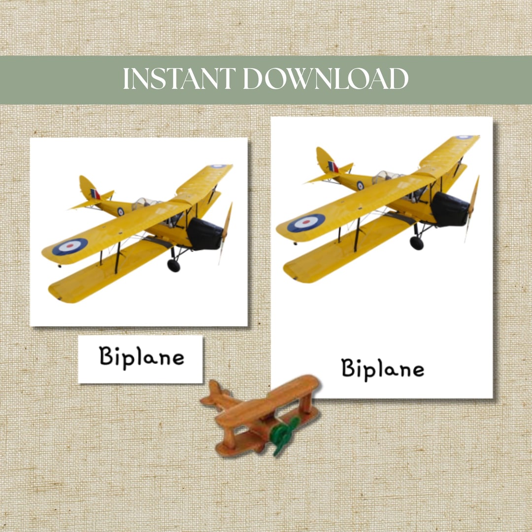 In the Sky Safari Ltd TOOB Montessori Three-part Cards – Digital ...