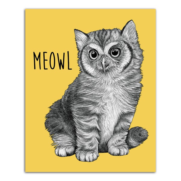 Meowl - Etsy