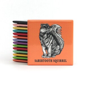 Sabertooth Squirrel Fridge Magnet | Sabertooth Tiger + Squirrel Hybrid ...