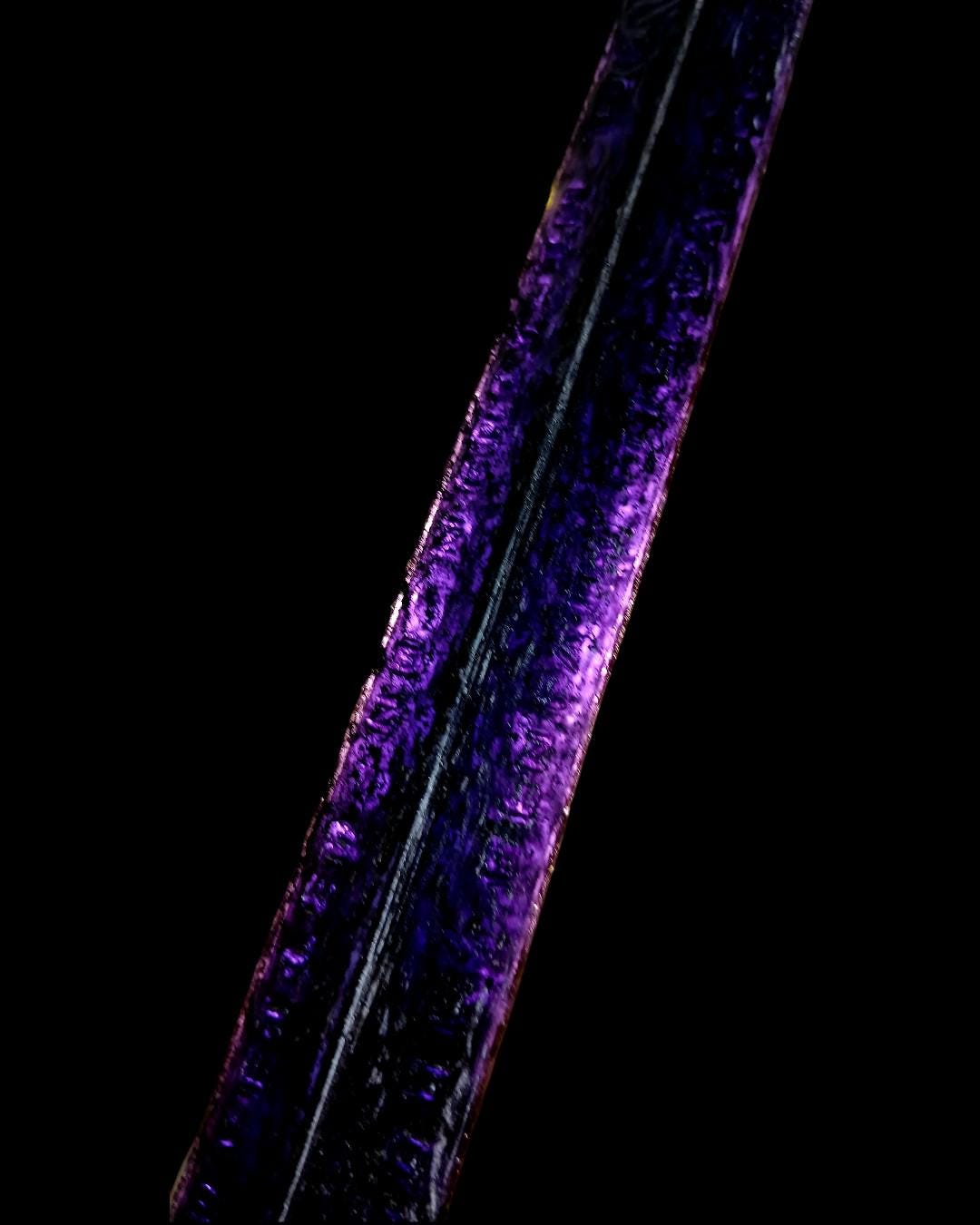 Handcrafted Violet Epoxy Resin Sword – Oculus Tenebris | Dark Fantasy ...