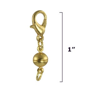 Designer Gold Ball Magnet Jewelry Extenders, Jewelry Extender, Bracelet ...