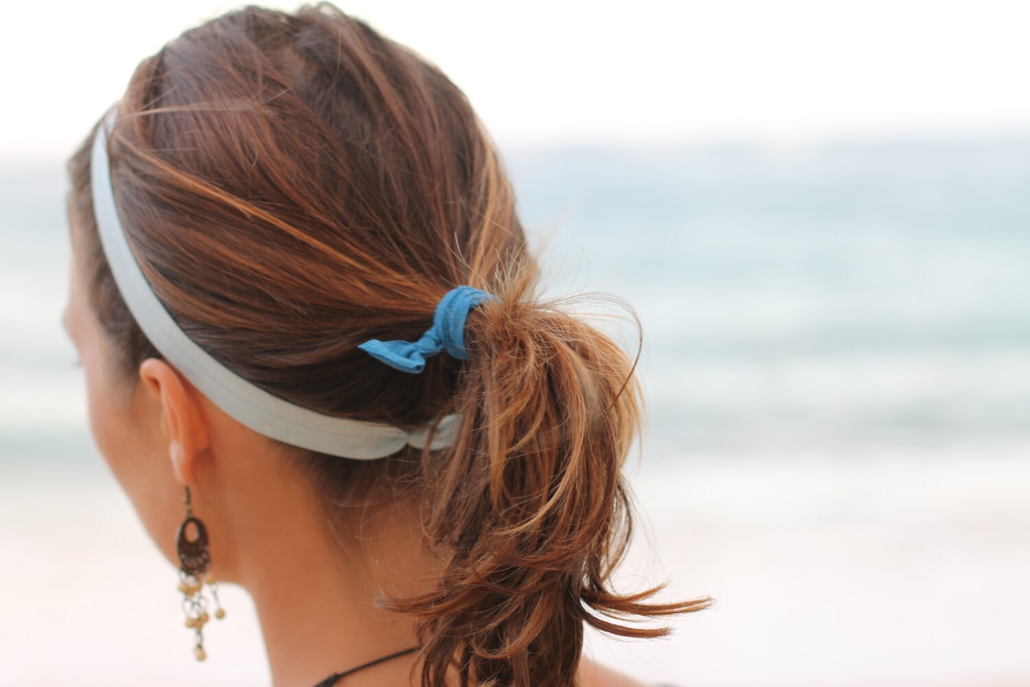 JUICY - Set - One Hair Tie & One Headband... Comfort Elastic Headbands ...