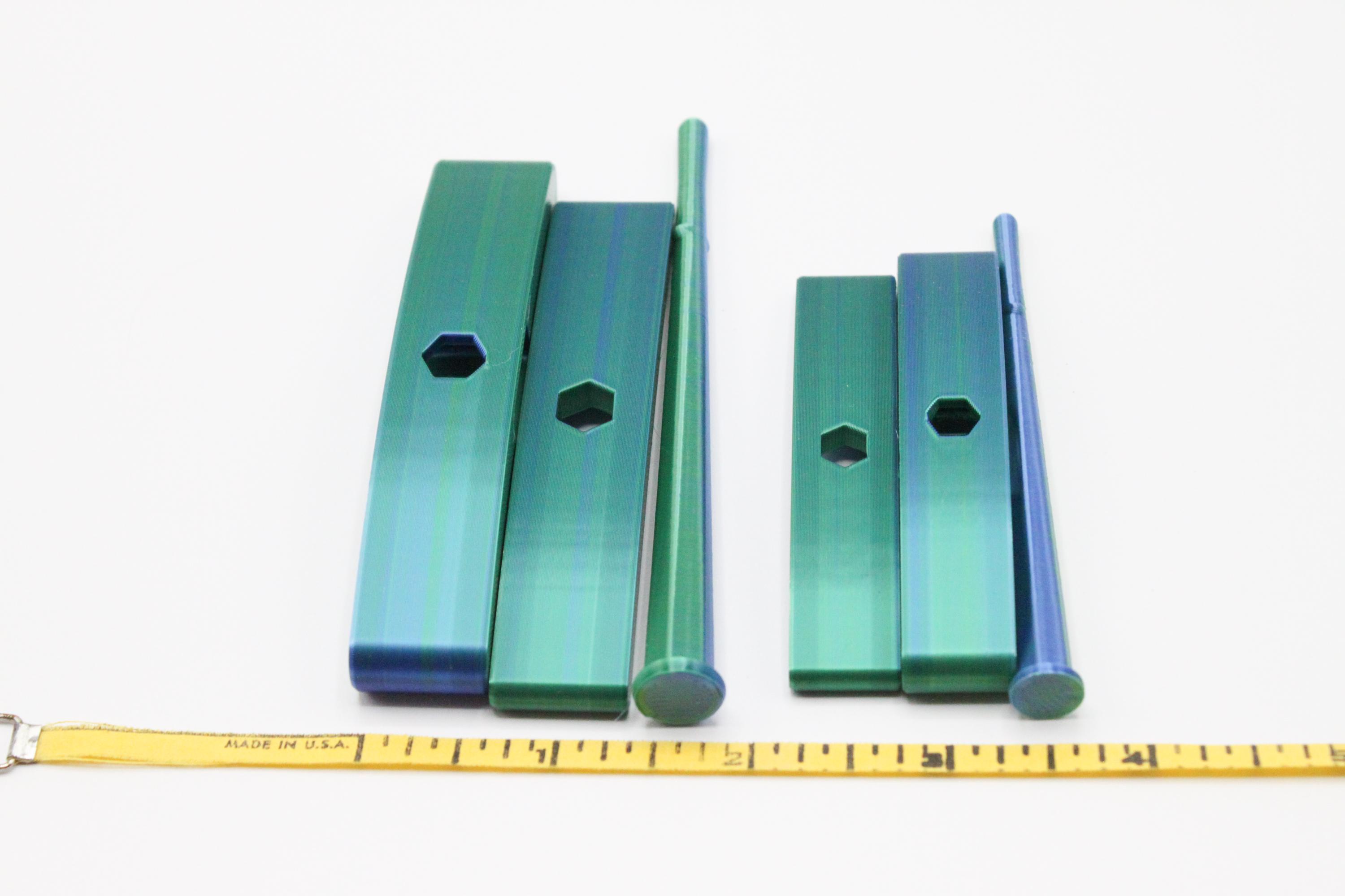 Lagoon - Green & Blue Silk 3D Printed Turkish Spindle - Beginner ...