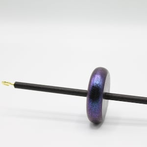 Electric Night Sparkle Drop Spindle - Red Violet Blue Shifting Colors ...