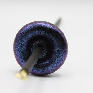 Electric Night Sparkle Drop Spindle - Red Violet Blue Shifting Colors ...