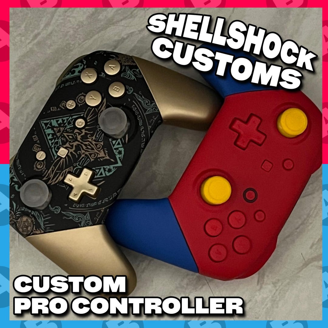 Custom Pro Controller: Personalised Shell Replacement Upgrade - Made to ...