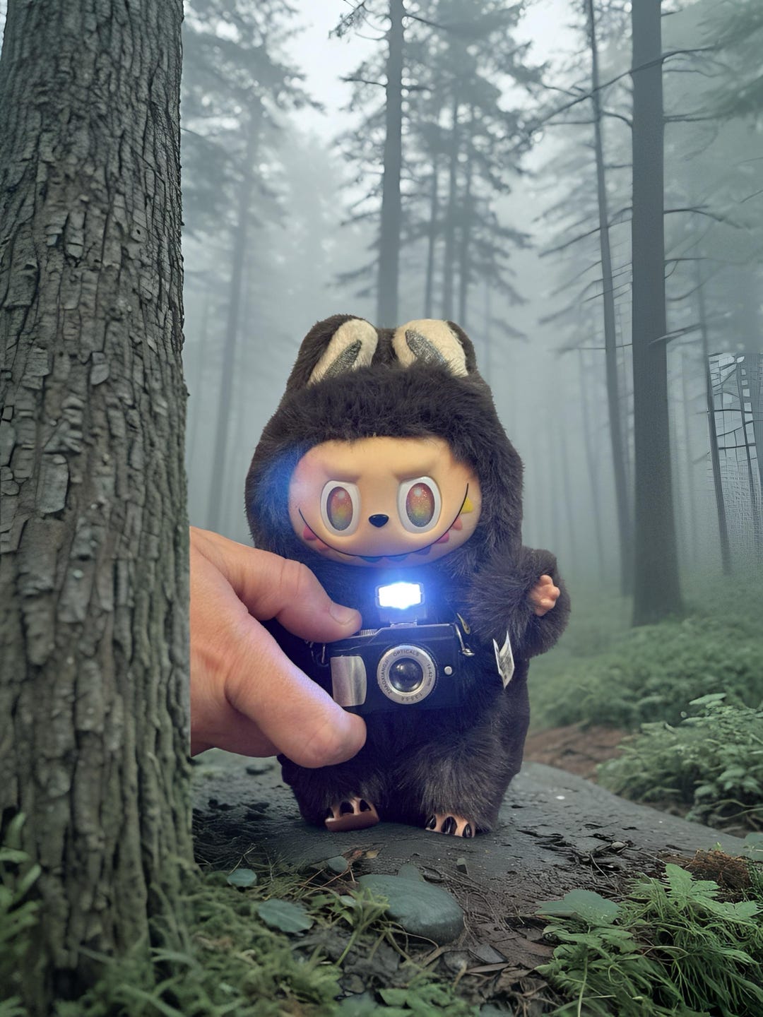 Custom ID Big Into Energy Plush Monster Doll – Gems & Flash Camera ...