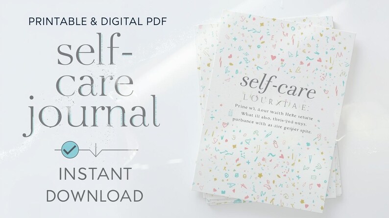 Self Care Journal - Etsy