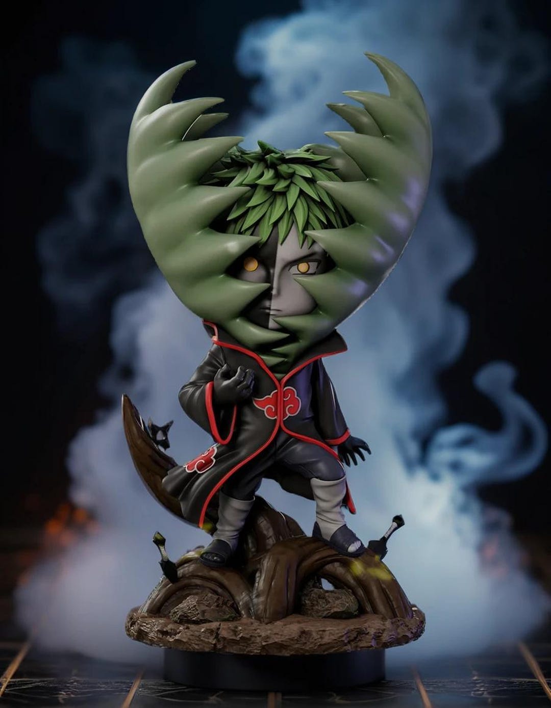 Dual Symbiont Entity 3D Print Statue | Dark Fantasy STL Files - Etsy