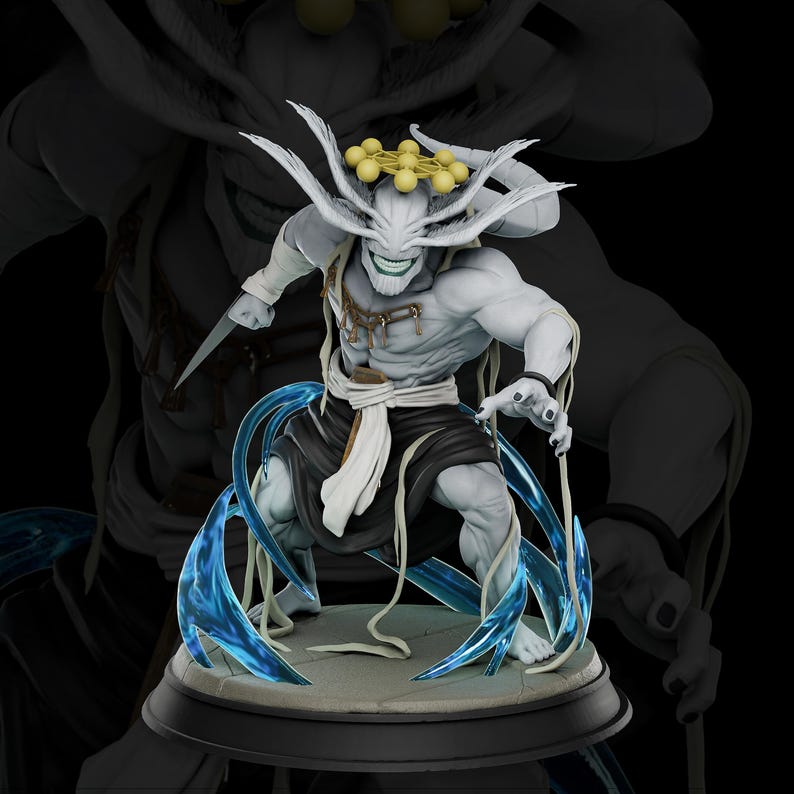 Mahoraga STL Statue – Jujutsu Kaisen Anime 3D Print Model (digital STL ...