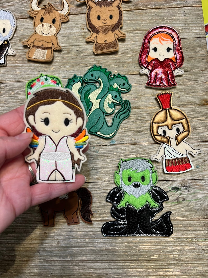 Greek Mythology Finger Puppet Set Part 3 - Etsy