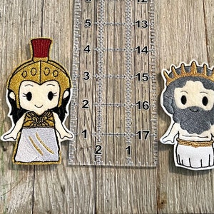 Greek Mythology Finger Puppet Set. Set 1 - Etsy