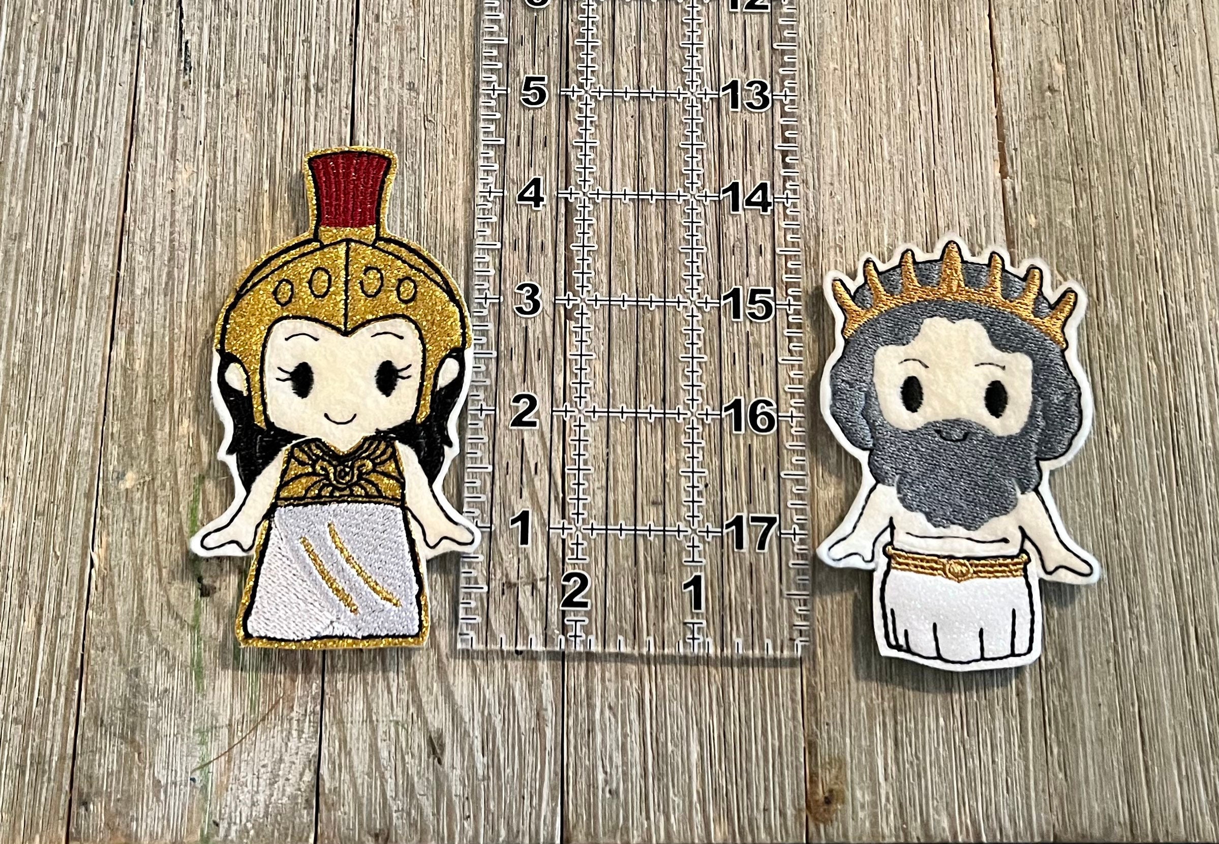 Greek Mythology Finger Puppet Set. Set 1 - Etsy