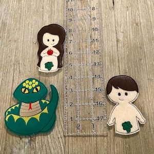 Adam and Eve Finger Puppets - Etsy