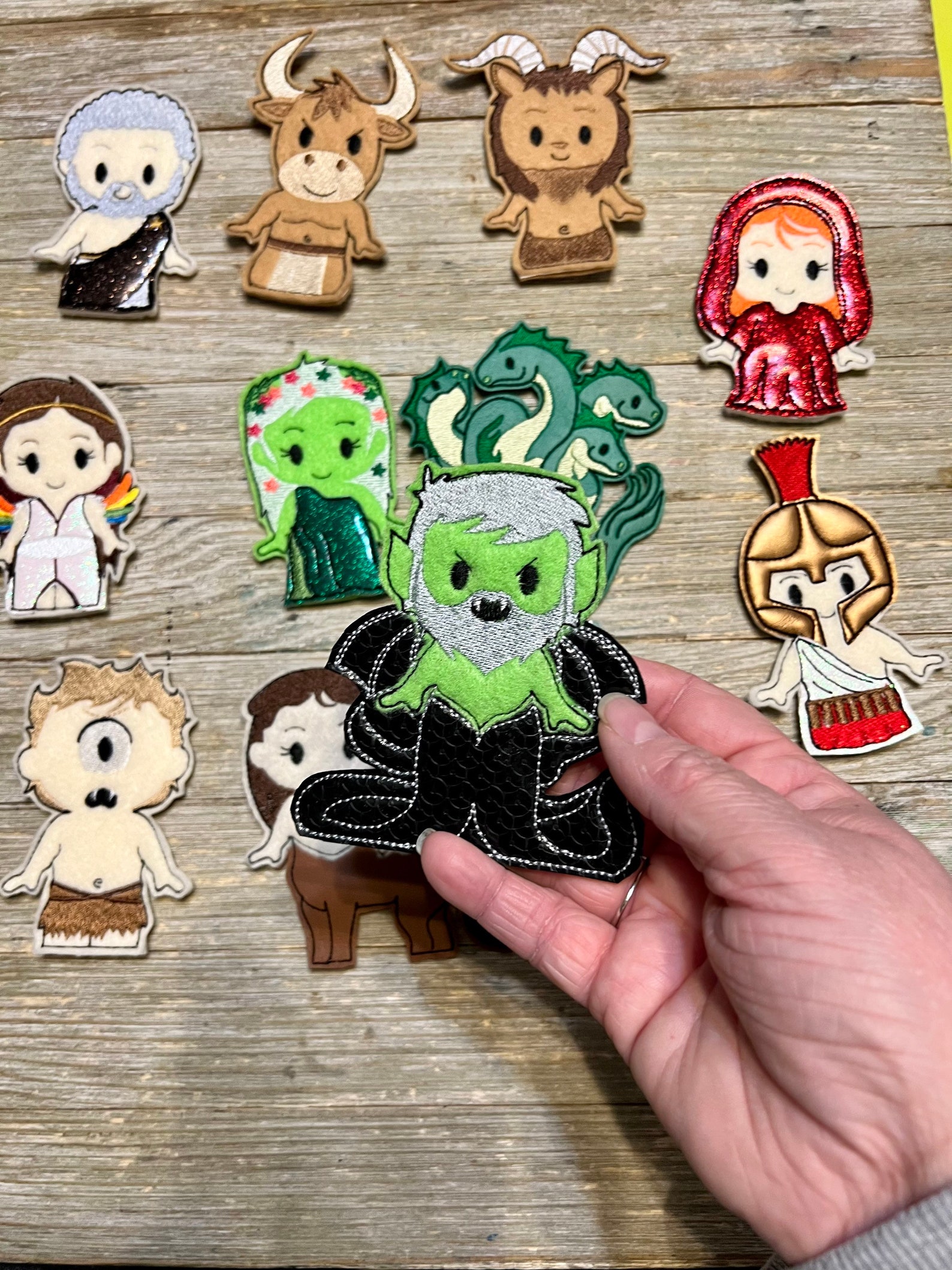 Greek Mythology Finger Puppet Set Part 3 - Etsy