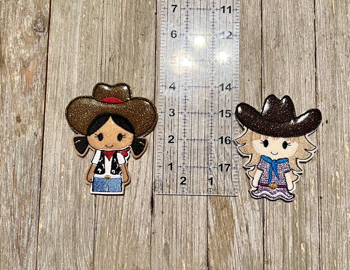Wild West Finger Puppet Set, Cowboy Finger Puppet Set - Etsy