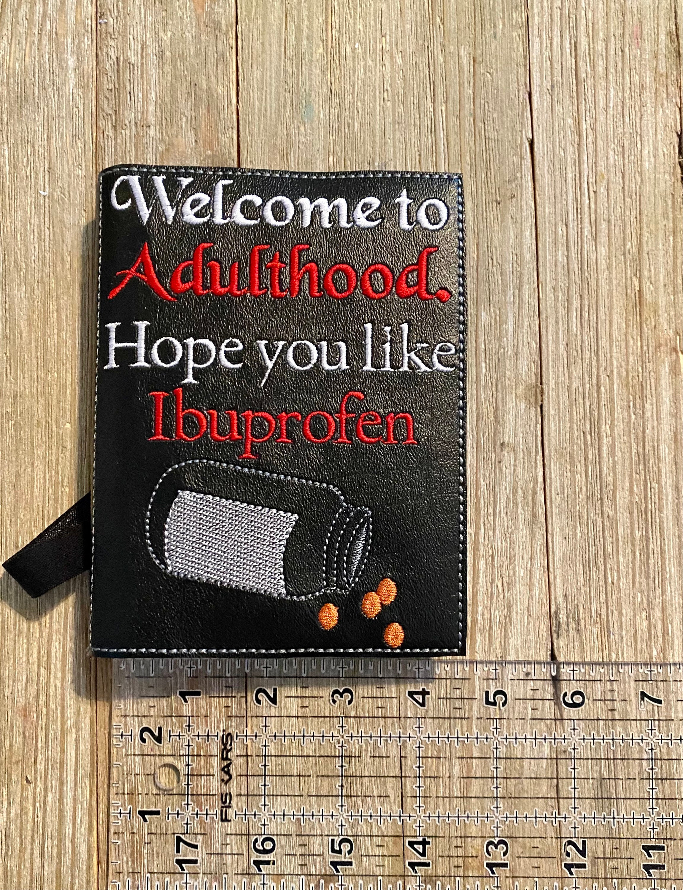 Welcome to adulthood Notebook cover funny gifts humorous | Etsy