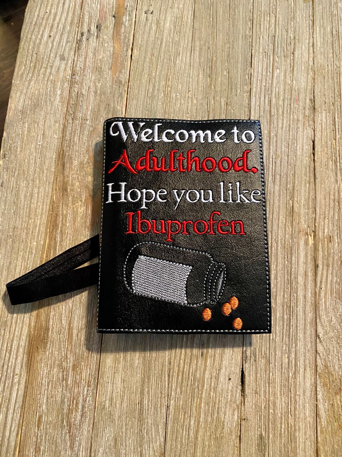 Welcome to adulthood Notebook cover funny gifts humorous | Etsy