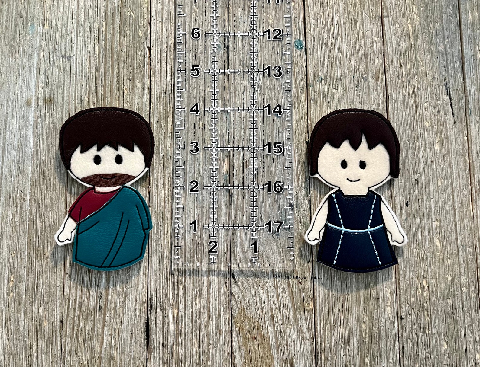 Bible Story Finger Puppet Bundle. Jesus and Disciples David | Etsy