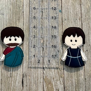 Bible Story Finger Puppet Bundle. Jesus and Disciples, David and ...