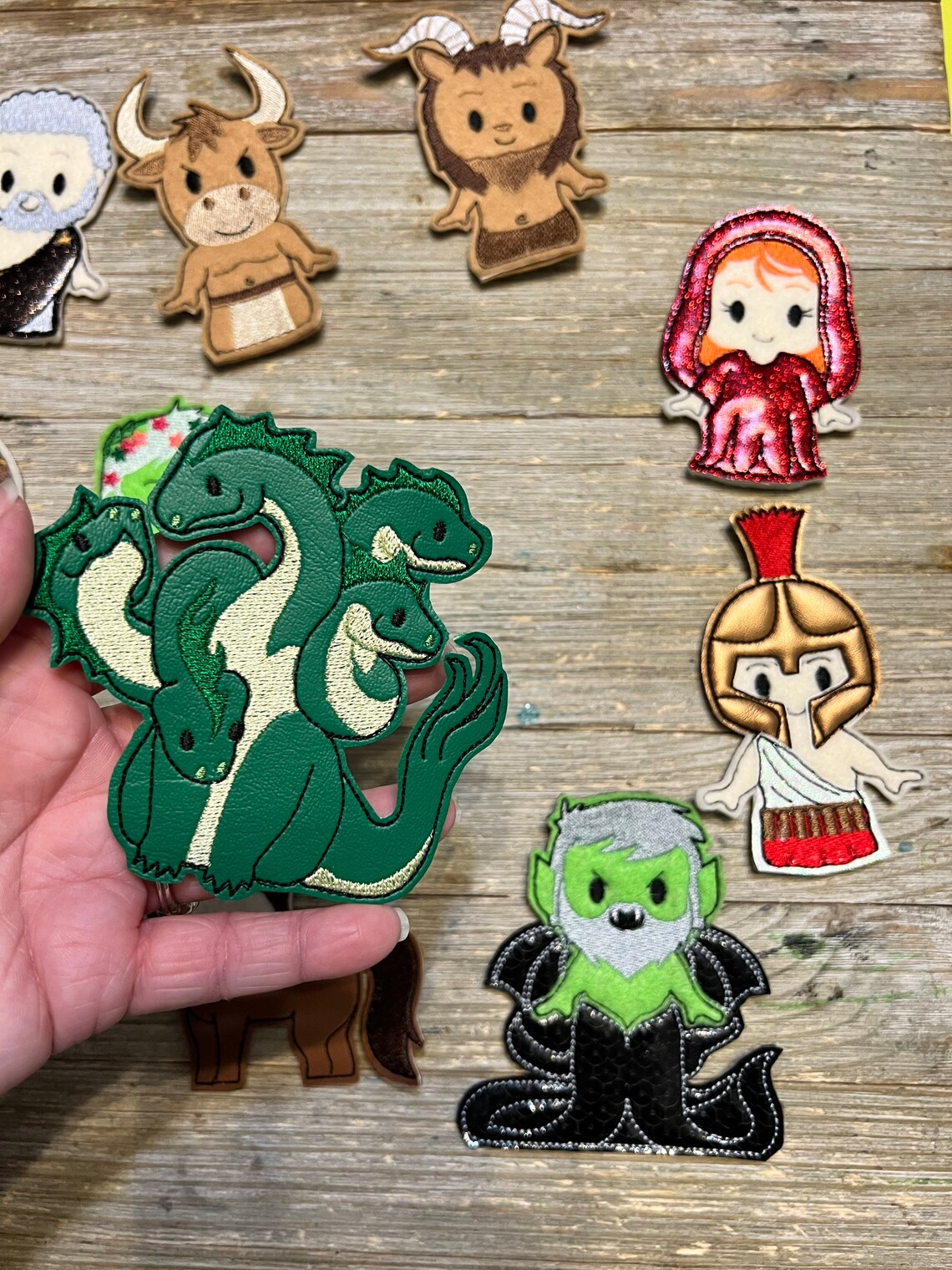 Greek Mythology Finger Puppet Set Part 3 - Etsy