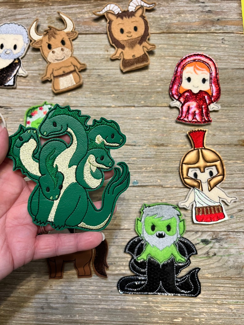 Greek Mythology Finger Puppet Set Part 3 - Etsy