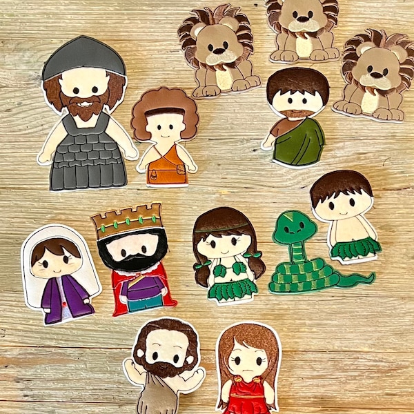 Daniel and the Lions Den Finger Puppet - Etsy