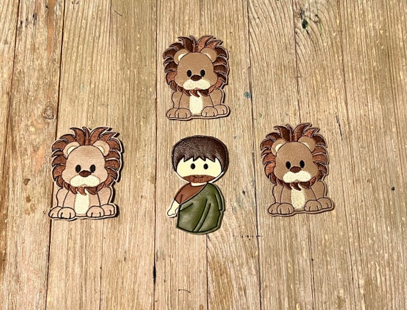 Daniel and the Lions Den Finger Puppets | Etsy
