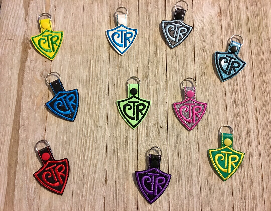 Set of 10 CTR Keyfobs, Random Mix of Colors, Perfect Gifts for Youth - Etsy