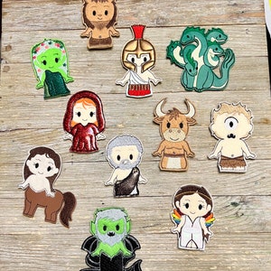 Greek Mythology Finger Puppet Set Part 3 - Etsy