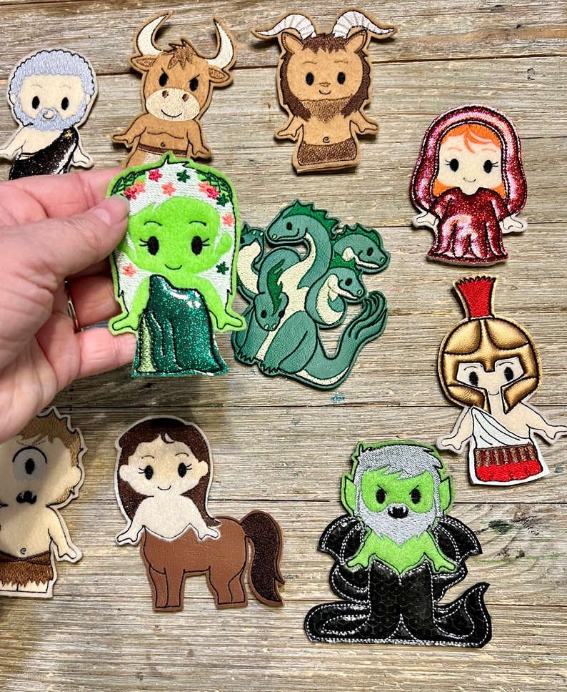 Greek Mythology Finger Puppet Set Part 3 - Etsy
