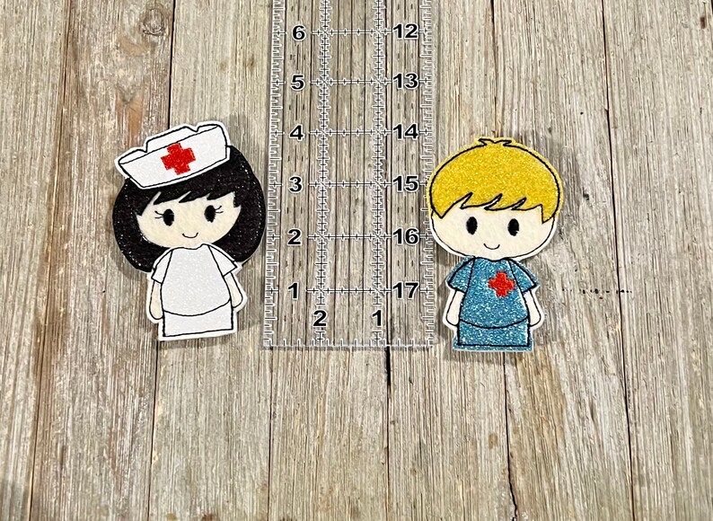 Hospital Finger Puppet Set Medical Friends Finger Puppet Set - Etsy