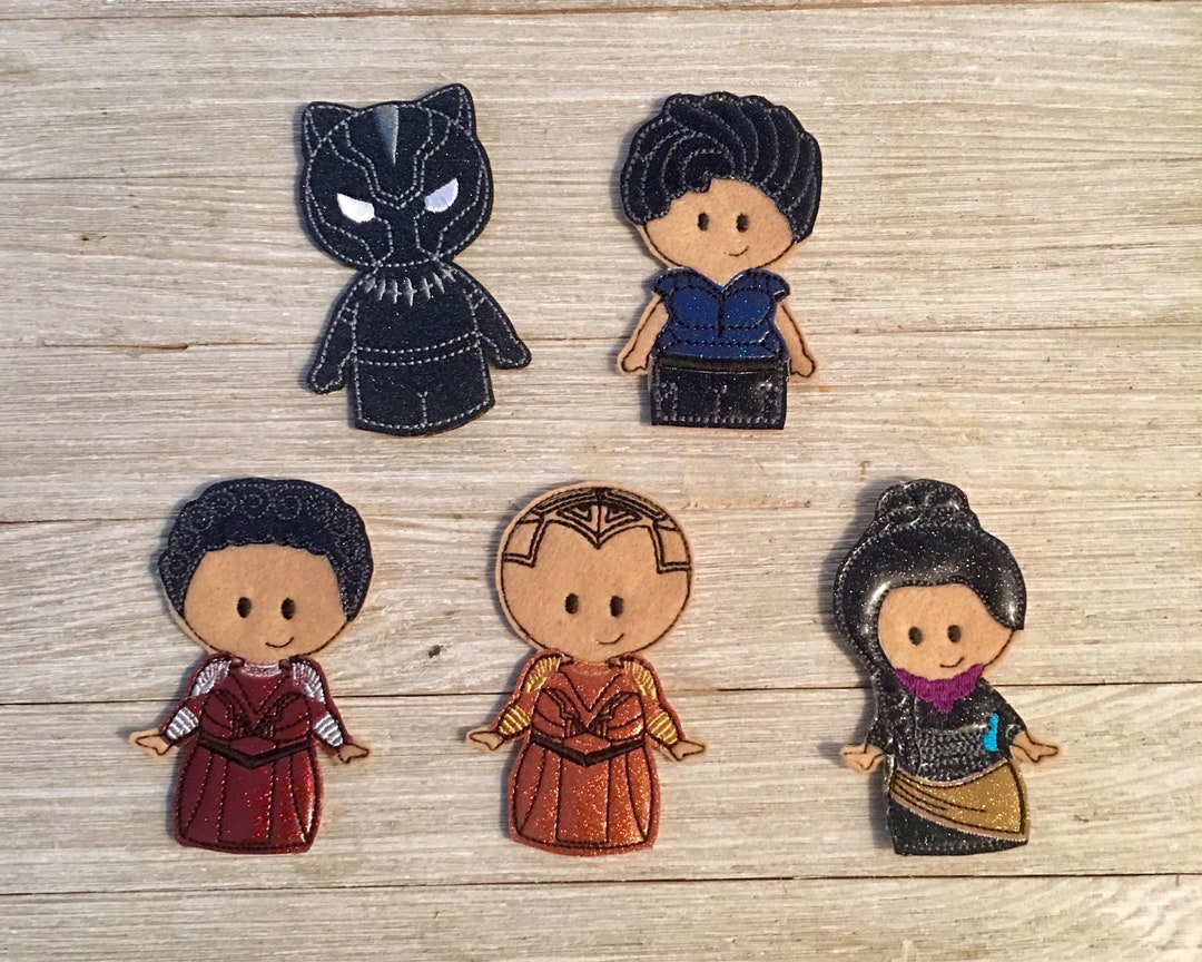 Panther Friends Finger Puppets**birthday Present** - Etsy