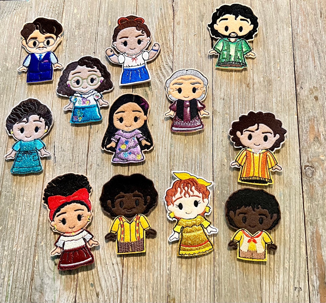 Singing Family Finger Puppet Set - Etsy