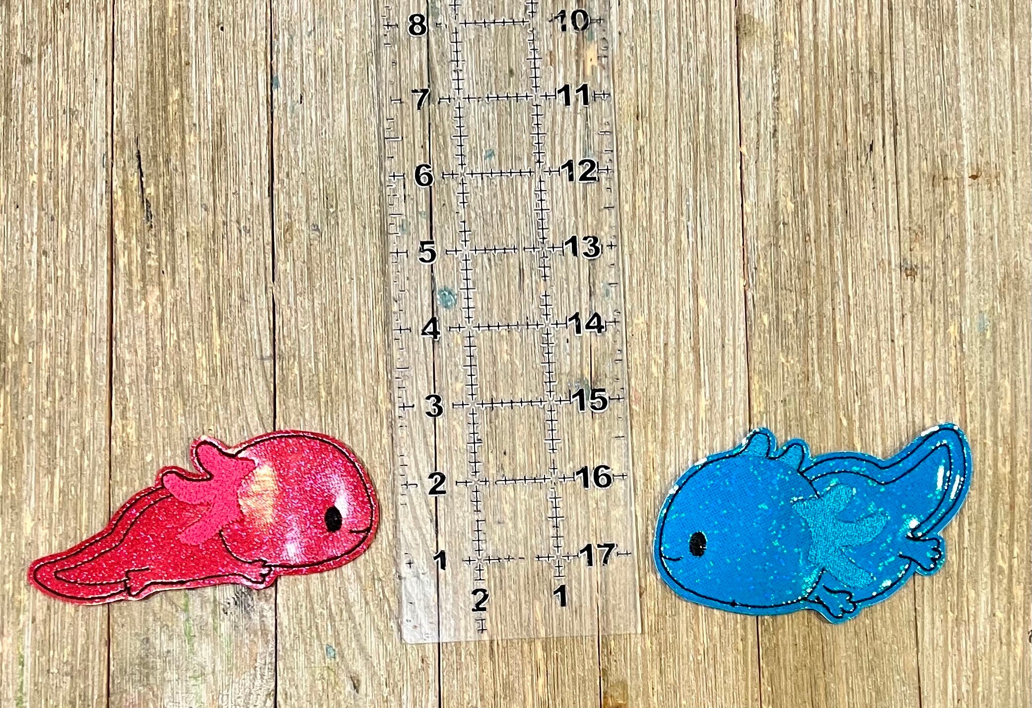 Axolotl Finger Puppet Set, Sparkly Axolotl Friends - Etsy