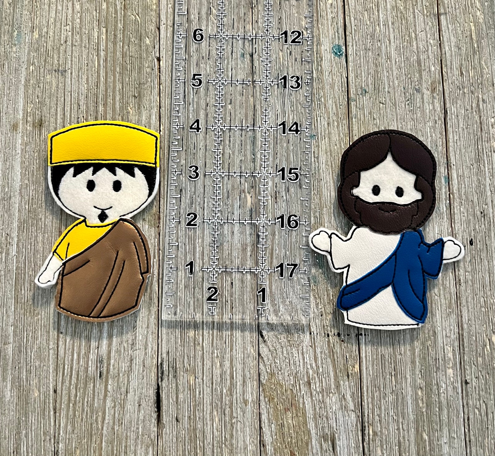 Bible Story Finger Puppet Bundle. Jesus and Disciples David | Etsy