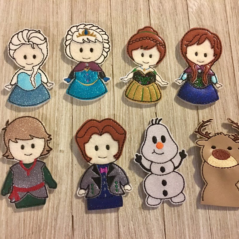 Frozen Puppets - Etsy