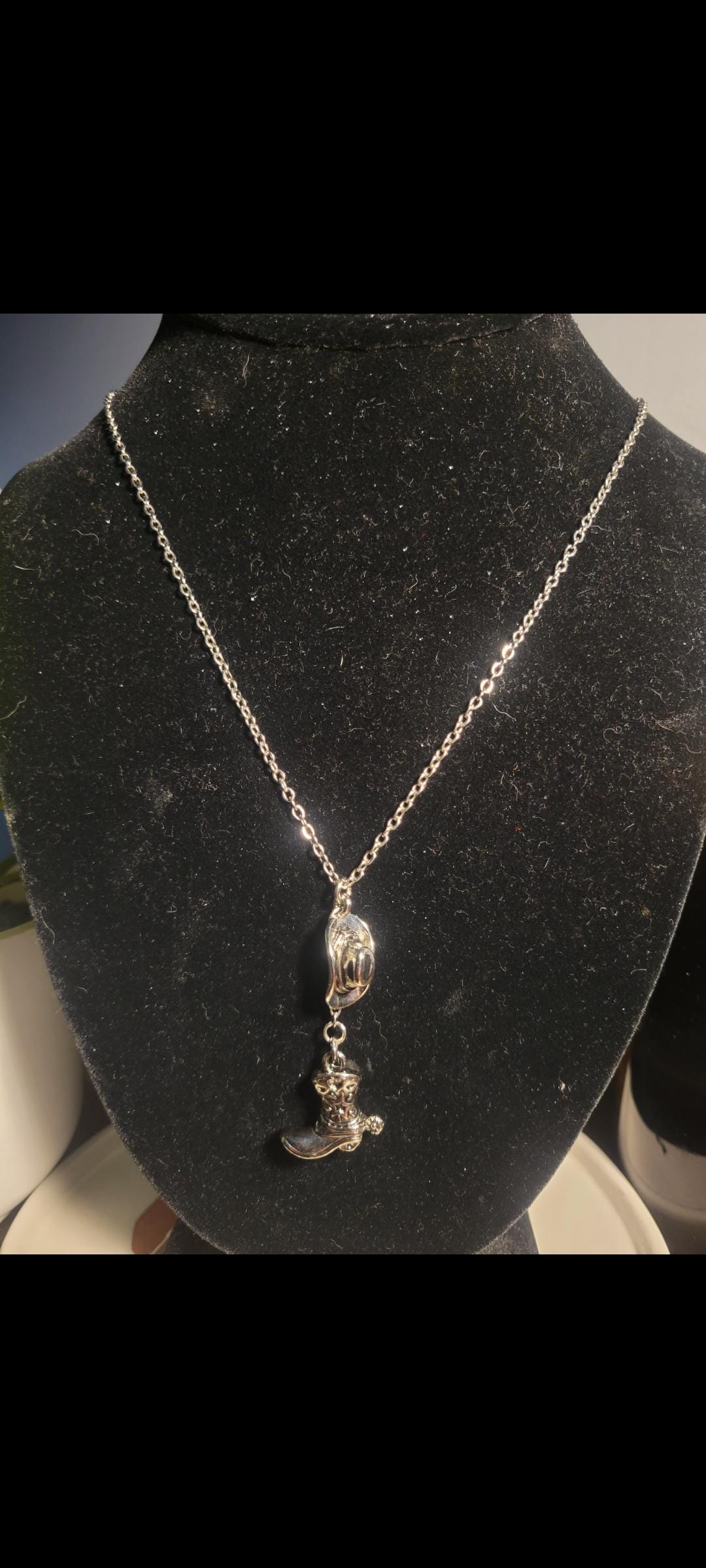 Wild West Princess Charm Necklace (hypo Allergenic) - Etsy