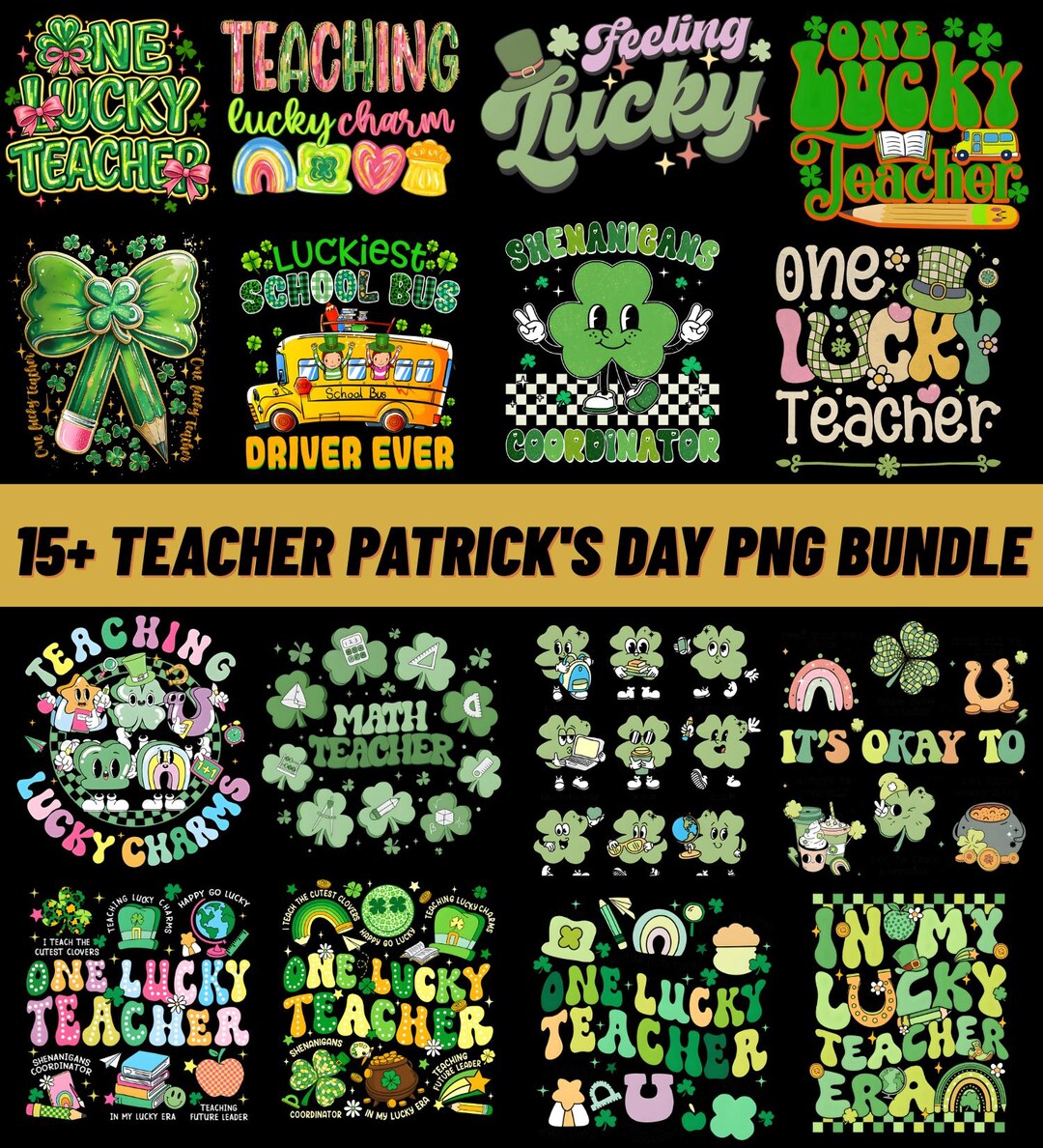 Teacher St Patrick's Day Png, Patricks Day Png, Teacher Patricks Png ...