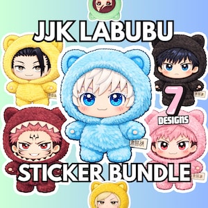 Labubu Jujutsu Kaisen - Etsy