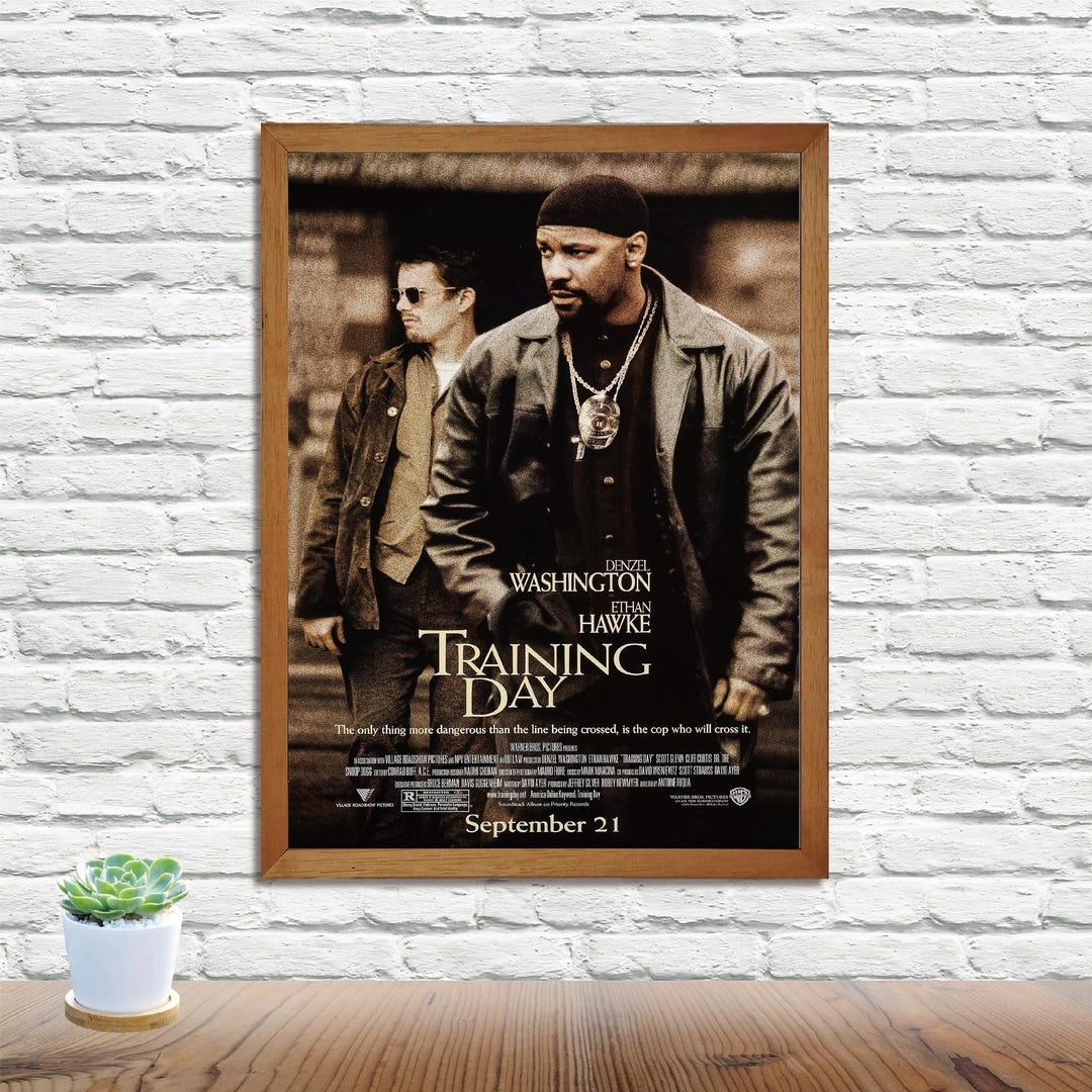 Training Day Classic Movie Poster,vintage Retro Print,wall Art Print ...